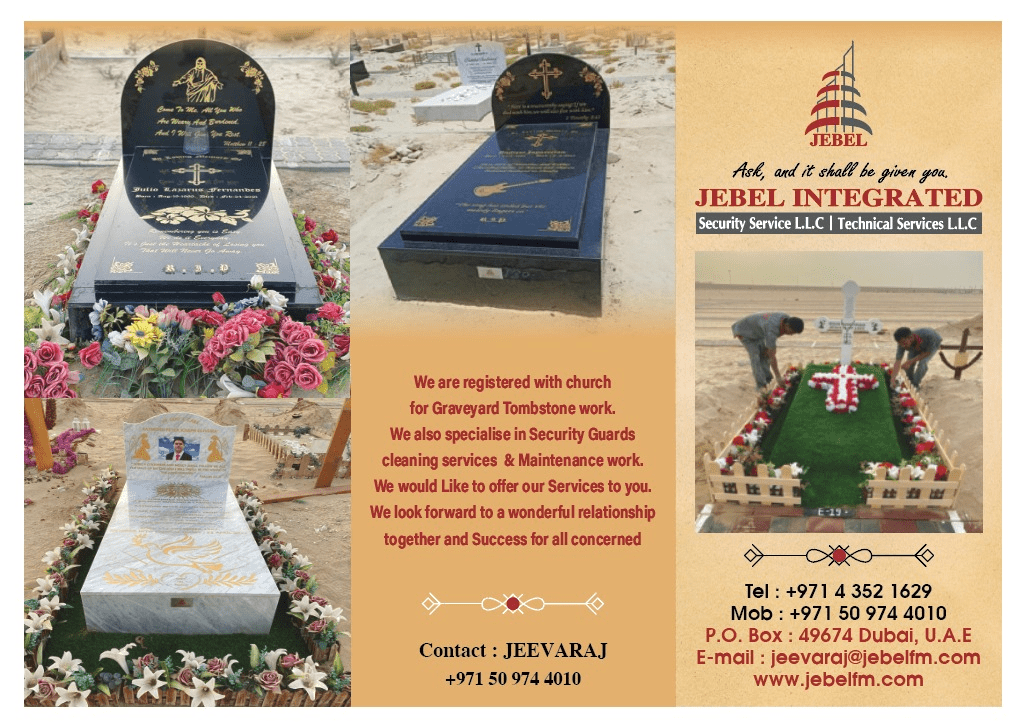 Tombstone Service – Jebel Services